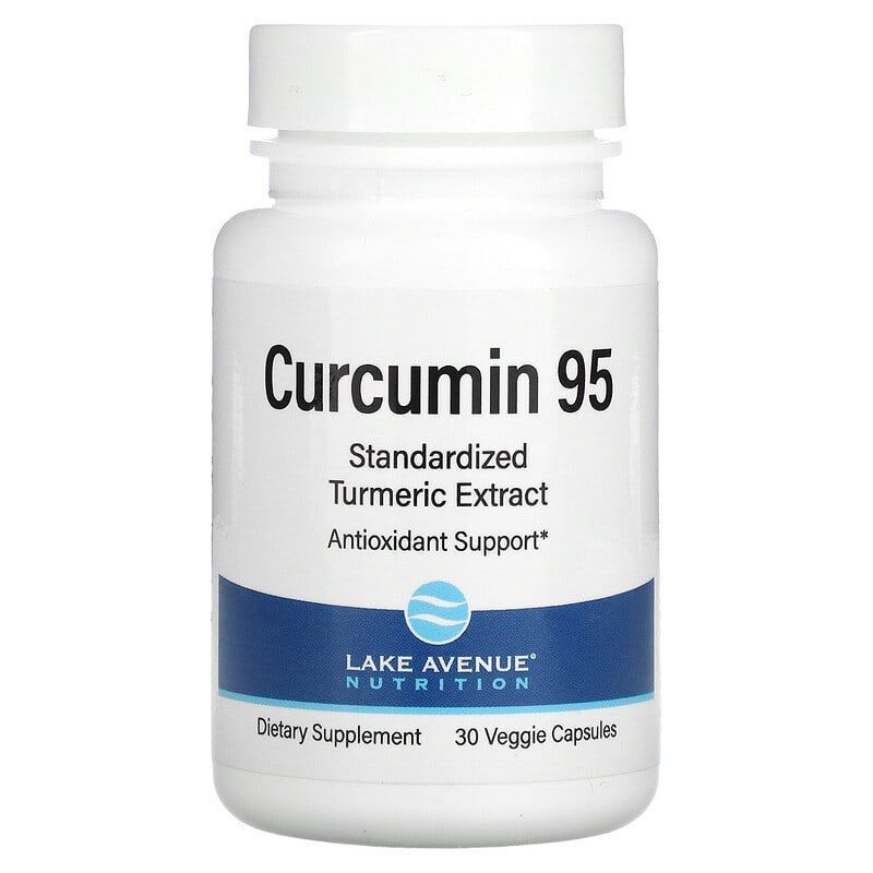 Купити Lake Avenue Nutrition Curcumin 95 Куркумін 500 mg 30 Veggie ...
