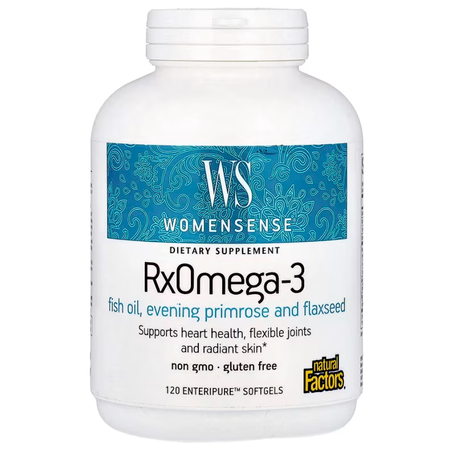 Купити Natural Factors WomenSense RxOmega-3 Омега-3 для жінок 120 ...